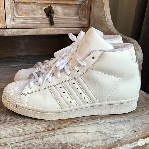 adidas | Shoes | Adidas Superstar Pro Model White Leather Size 7 Men 85 ...